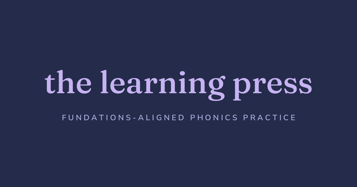Fundations Level 1 Lesson Slides, Practice Pages & Packets — 1st Grade ...